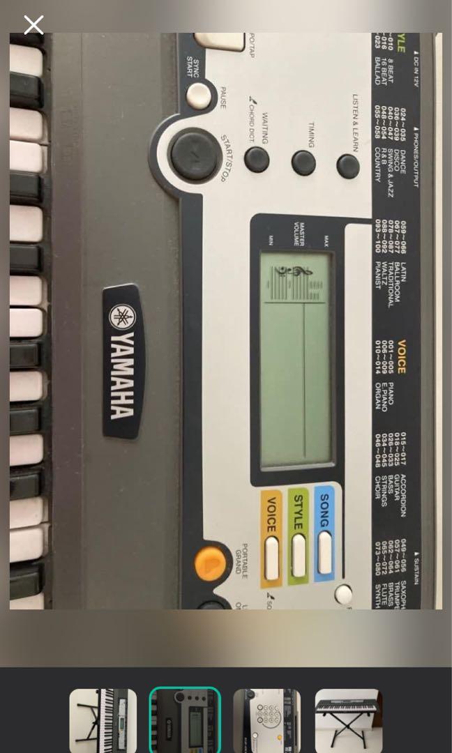 Yamaha Keyboard EZ-200, Hobbies & Toys, Music & Media, Musical ...