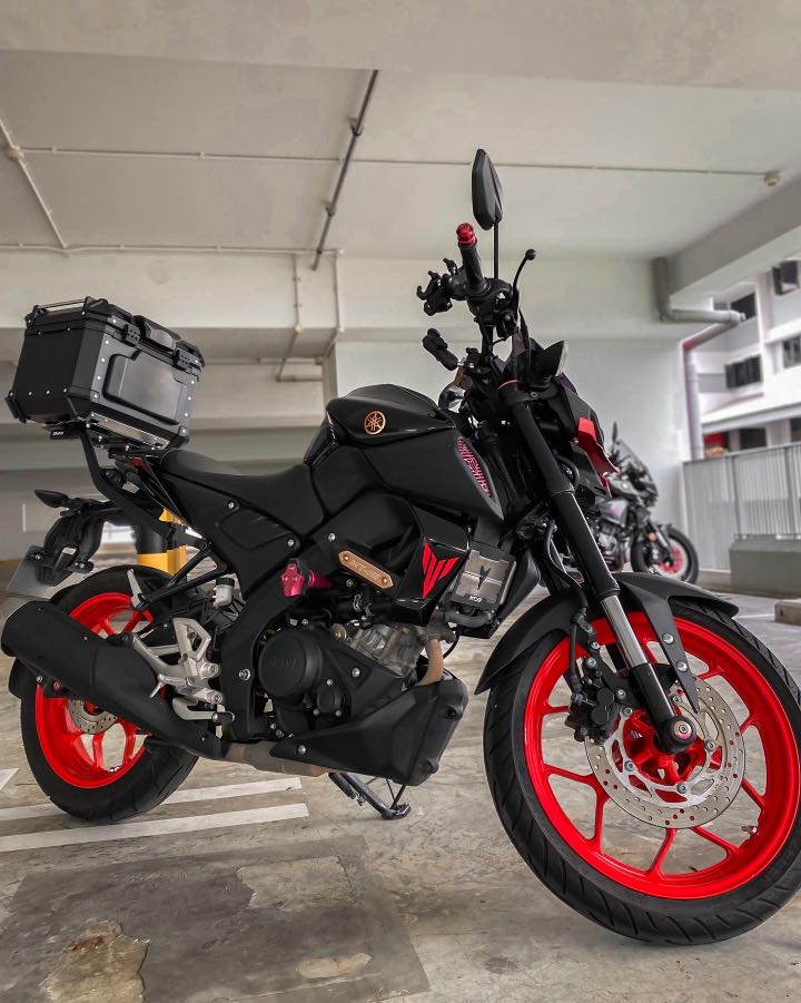 Yamaha MT15 Full Wrap, Motorcycles, Motorcycle Accessories on Carousell