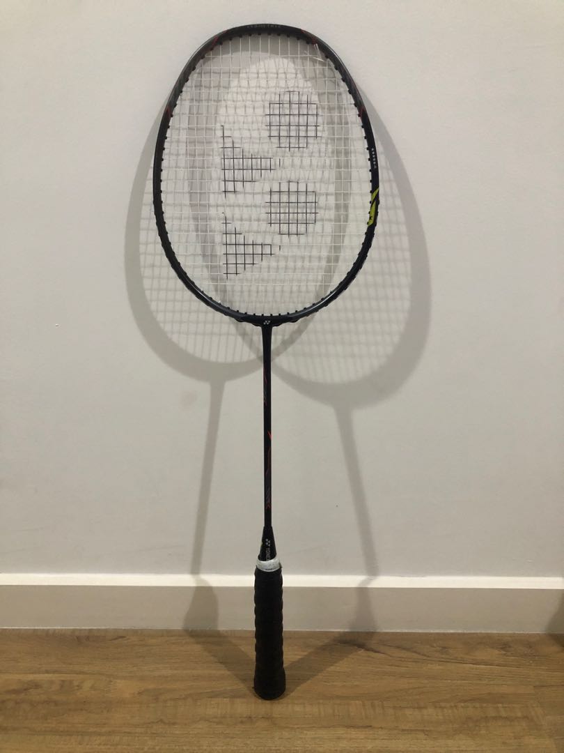 YONEX VOLTRIC (LIN DAN) 3 MATTE BLACK RACKET, Sports Equipment, Sports ...