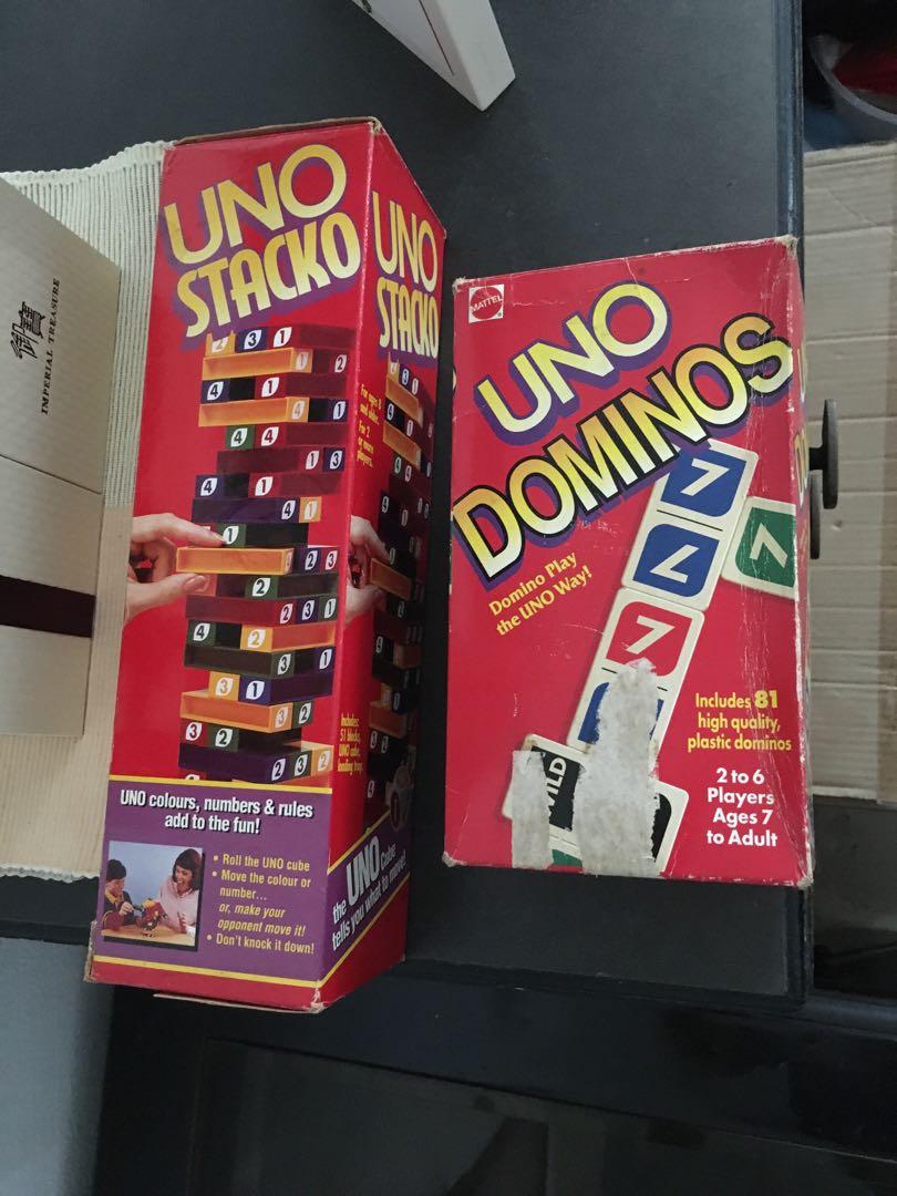 (1) Brand new Uno Stacko and Dominos for just $20 each (2) Preloved ...