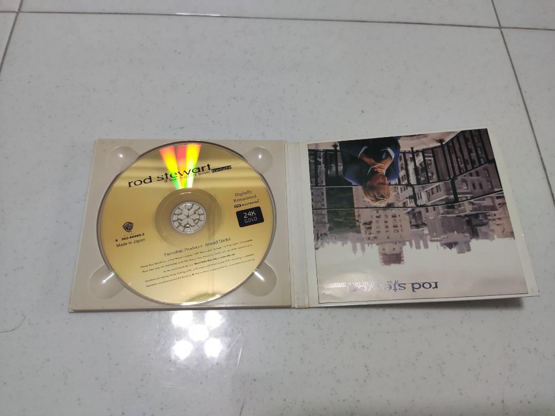 24K Gold Rod Stewart Disc Song Album, Hobbies & Toys, Music & Media ...