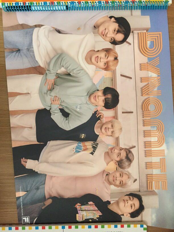 3x BTS dynamite poster, Hobbies & Toys, Memorabilia & Collectibles, Fan ...
