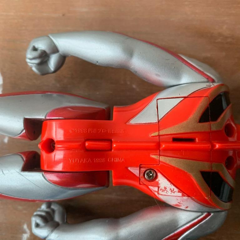 (中古) 超人佳亞 Ultraman Gaia 超人亞古魯 Ultraman Agul 1998 Yutaka 景品 公仔 立體公仔 擺設 膠 ...