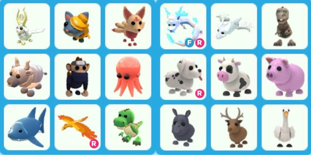 Adopt Me Rare Pets, Video Gaming, Gaming Accessories, In-Game Products ...