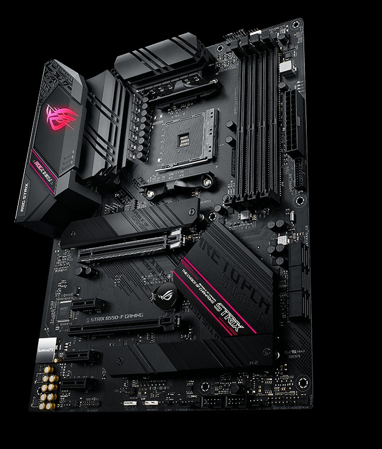Asus Motherboard with Ryzen 5600x (in set) - ASUS ROG STRIX B550-F ...