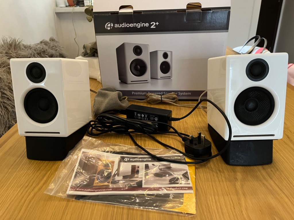 Audioengine A2+ white, Audio, Soundbars, Speakers & Amplifiers on Carousell