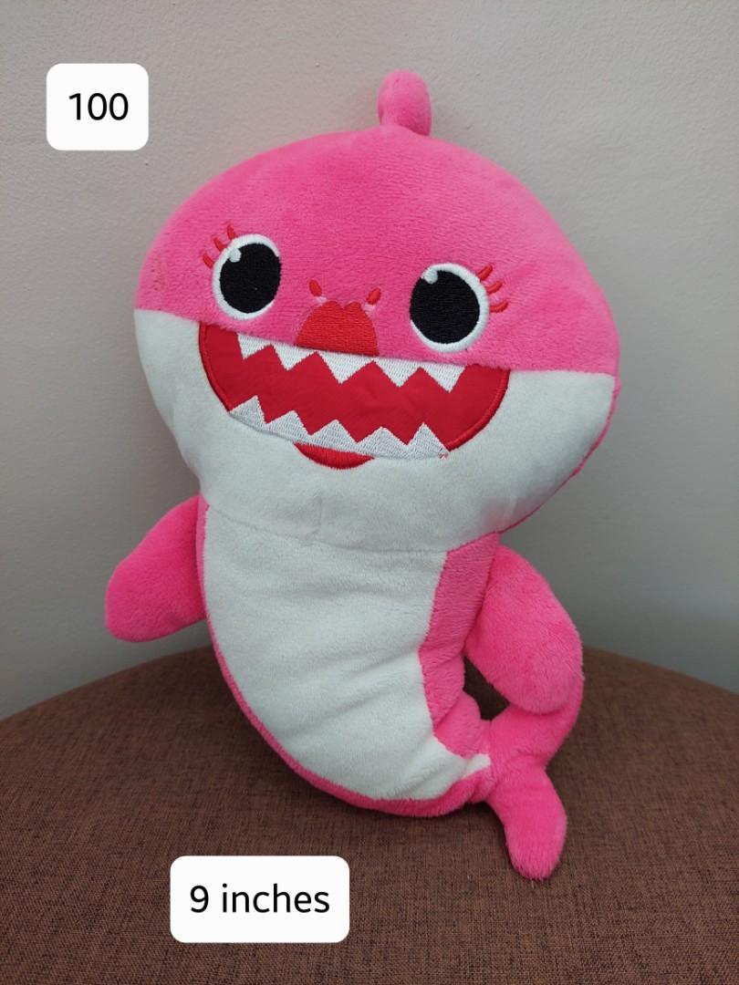 Baby Shark stufftoy with music, Hobbies & Toys, Toys & Games on Carousell