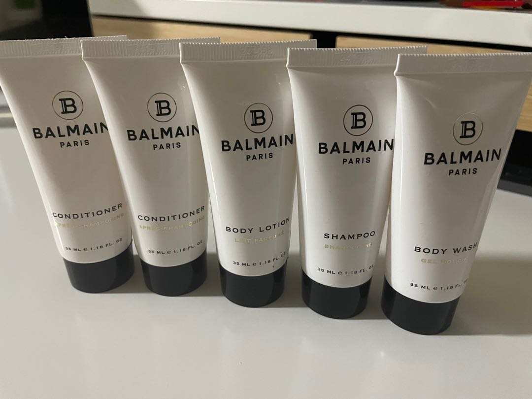 Balmain Bath Travel Set, Beauty & Personal Care, Bath & Body, Bath on ...
