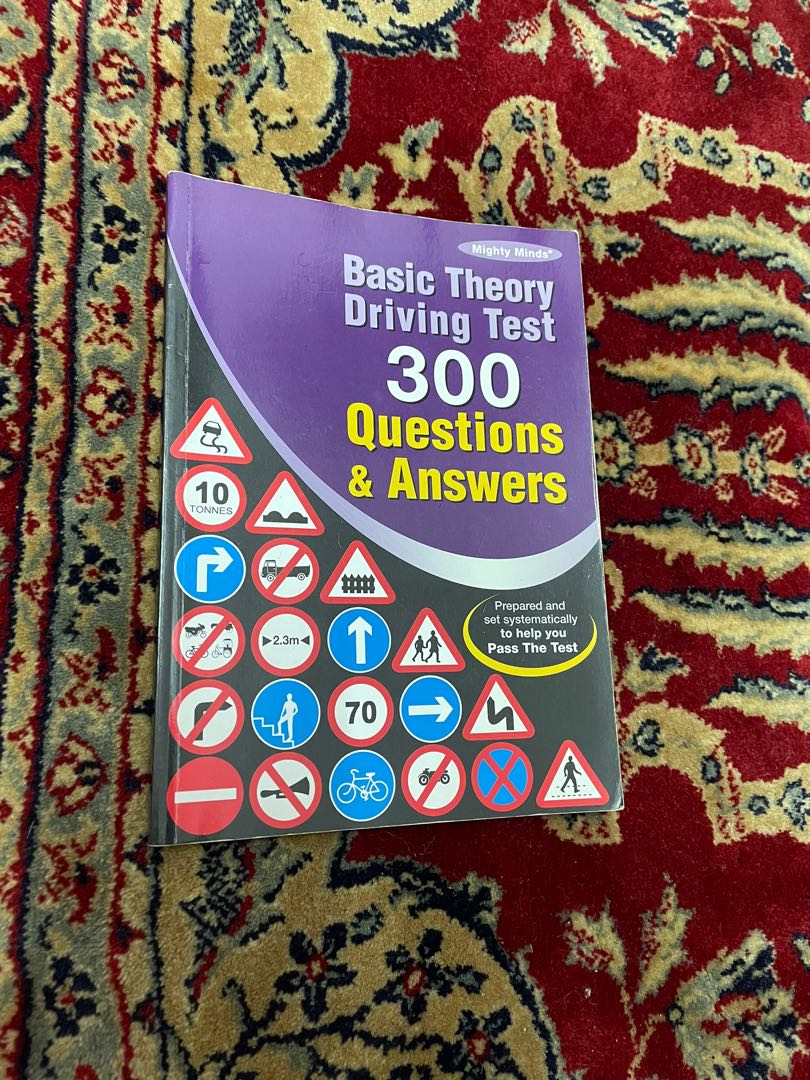 Basic theory driving test, Hobbies & Toys, Books & Magazines, Textbooks ...