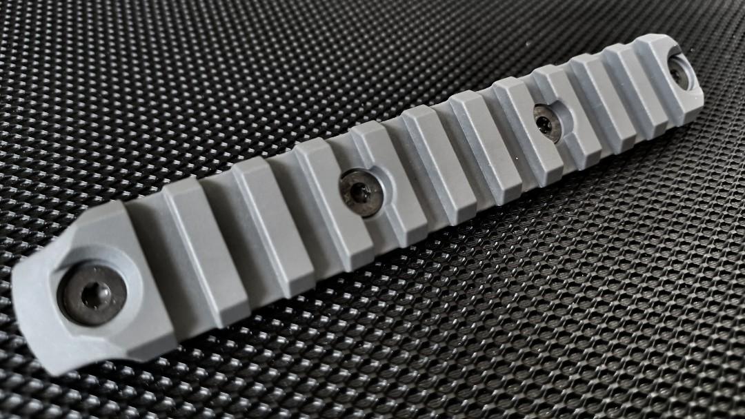 BCM® KeyMod™ 5.5 Inch Picatinny Rail Sections, Nylon, Gray & Keymod QD ...