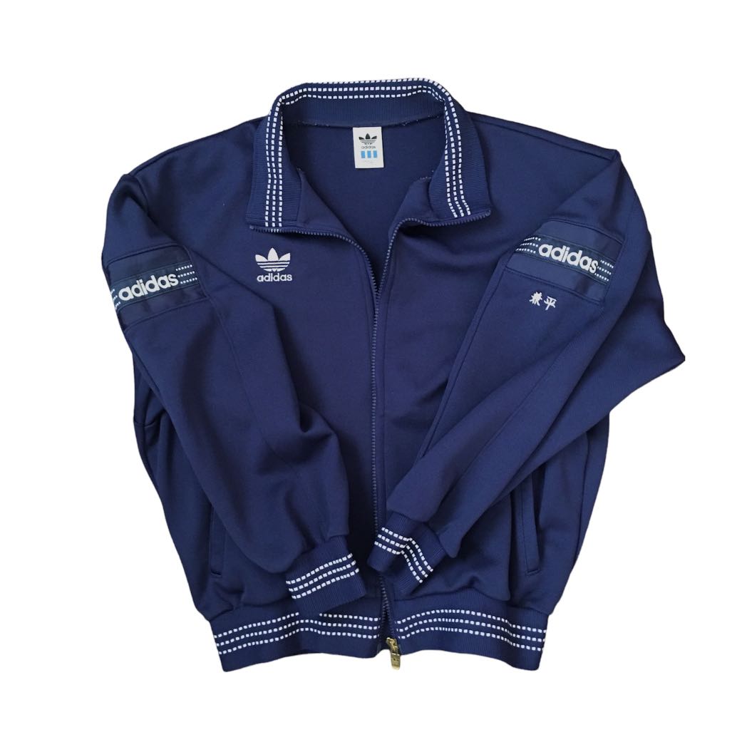 Blue Adidas Track Jacket, Men's Fashion, Coats, Jackets and Outerwear ...