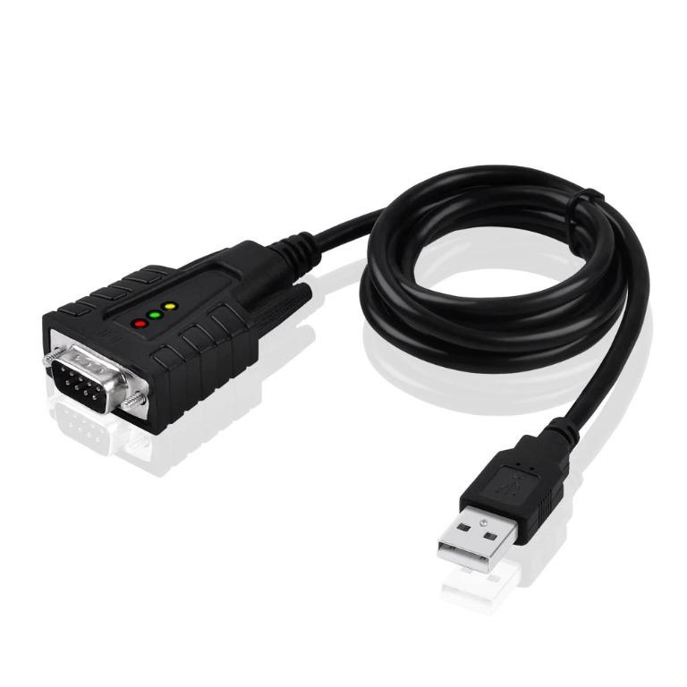[BNIB] V.TOP (USB232A-B) DriverGenius USB to RS232 9 Pin Adapter, RS232 ...