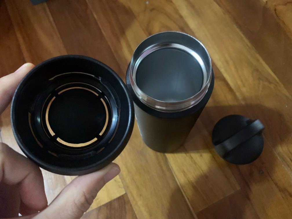 Bottle with Microsoft and Grab logo, Furniture & Home Living ...