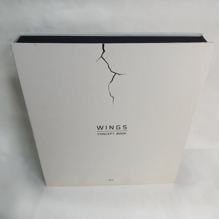 BTS Wings Concept Book with Jungkook Lenticular, Hobbies & Toys, Memorabilia & Collectibles, K ...