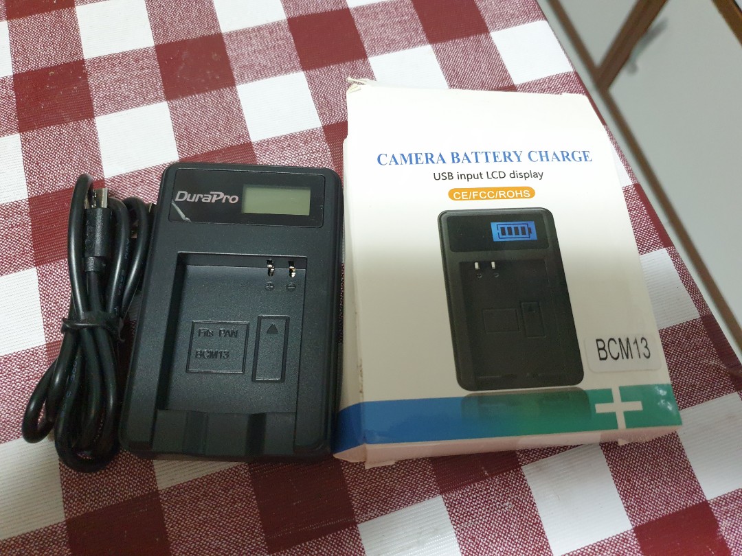 Camera battery charge BCM13, Photography, Photography Accessories ...