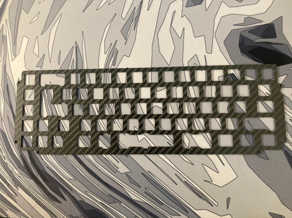 Carbon Fiber (CF) Plate for Space65 by Gray Studio Custom Mechanical ...