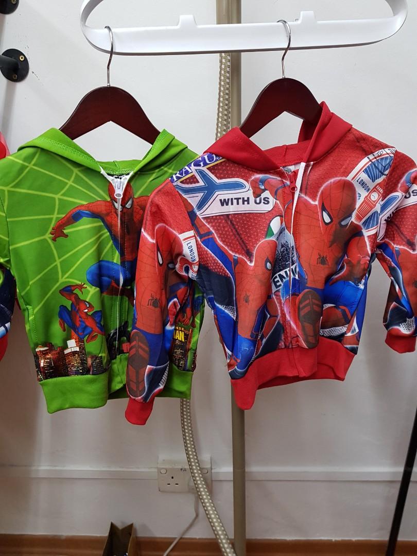 Cartoon characters children jacket, Babies & Kids, Babies & Kids ...