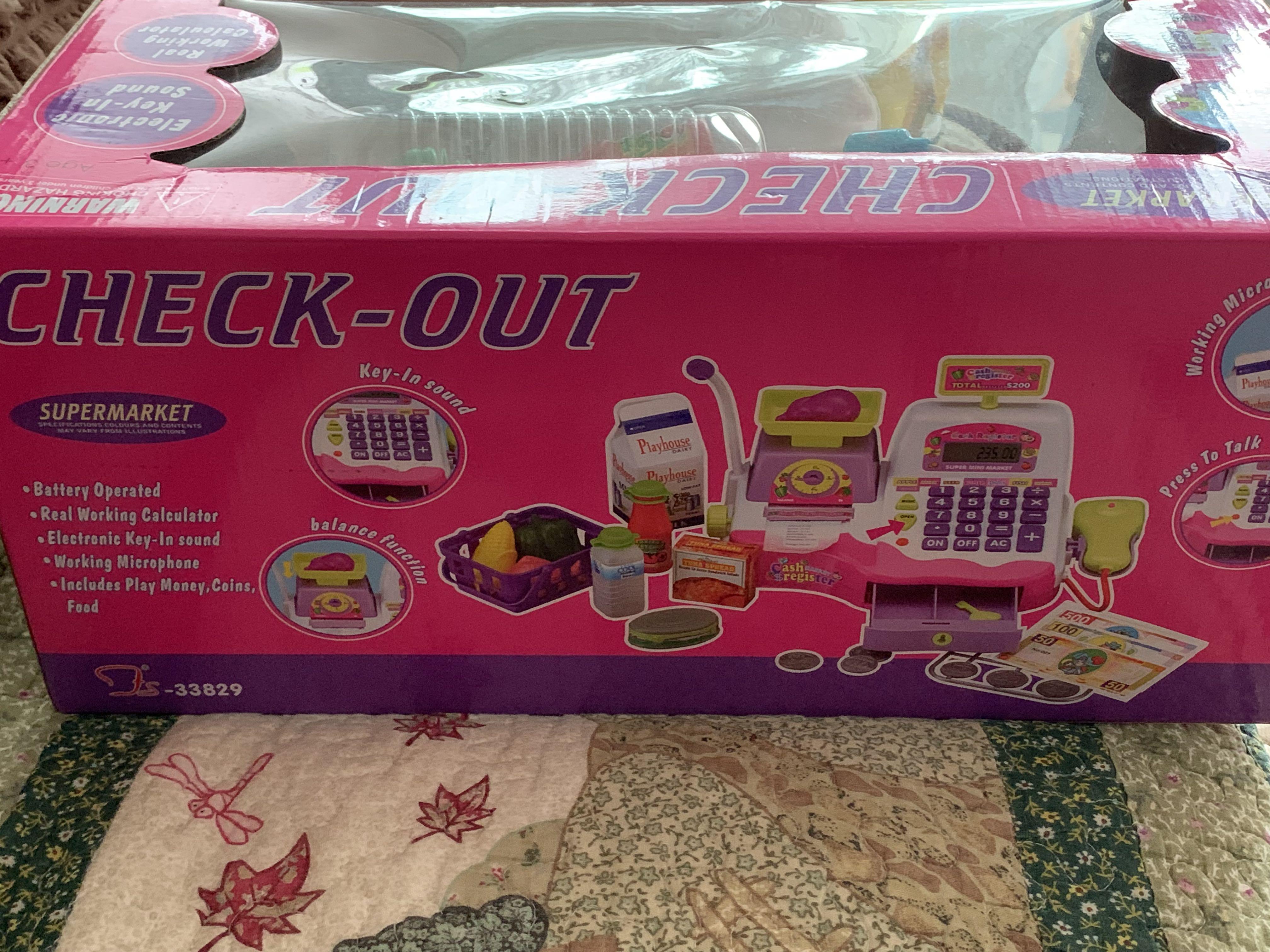 Cash register supermarket check out, Hobbies & Toys, Toys & Games on ...