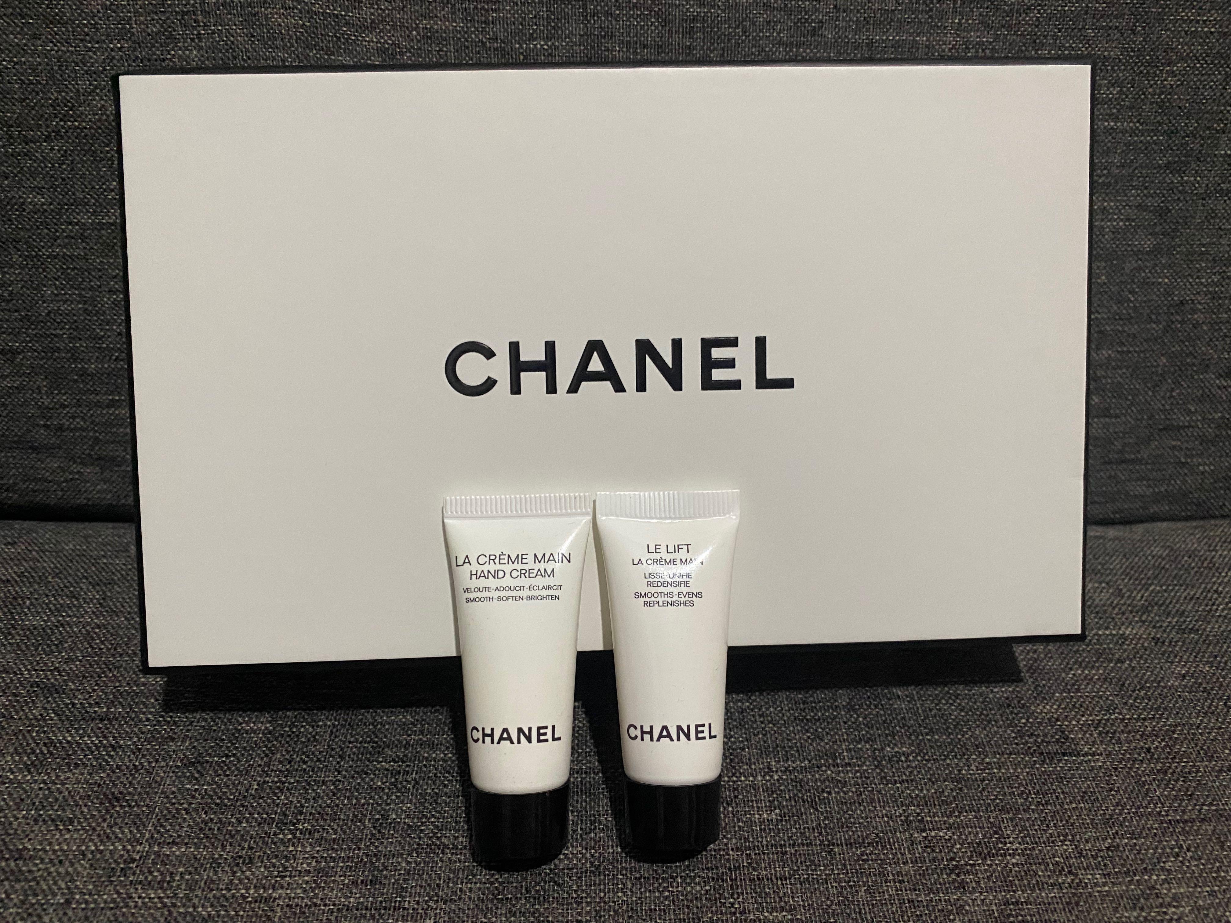 Chanel Hand cream (1 set) La creme main + Le lift, Beauty & Personal ...