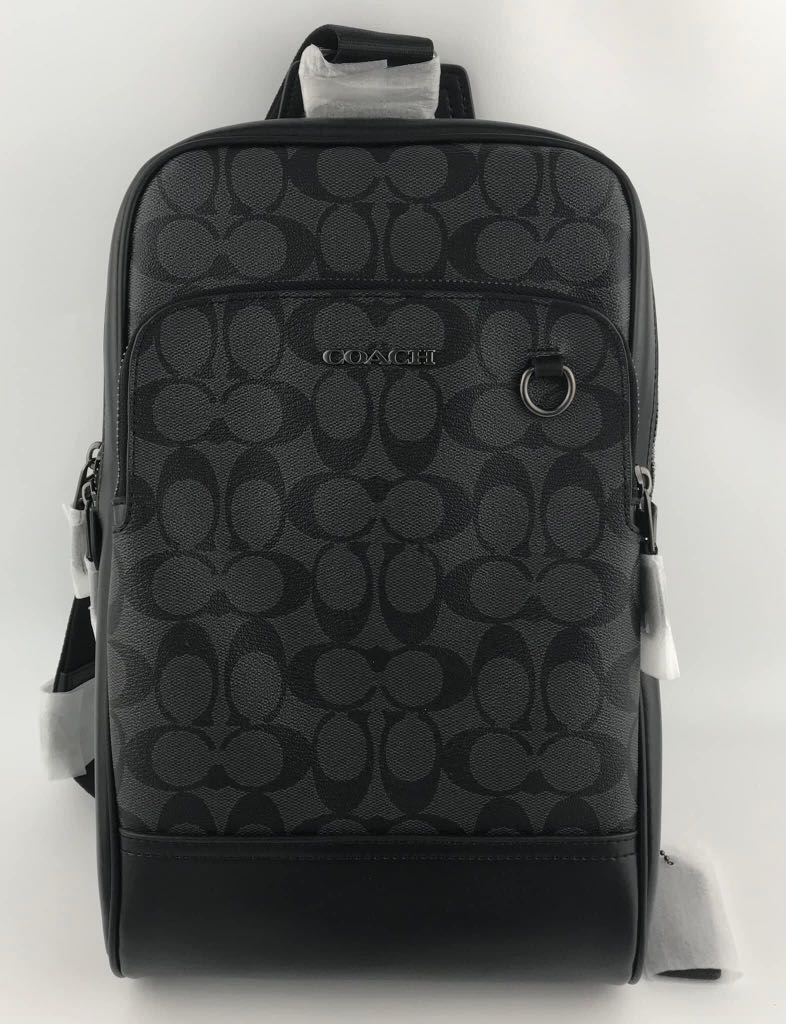 Coach Graham Pack in Signature Canvas, Men's Fashion, Bags, Sling Bags ...