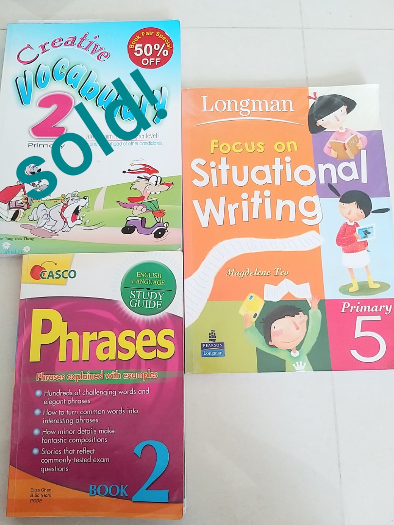 Creative Vocabulary Primary 2(sold!); Phrases Book 2; Focus on ...