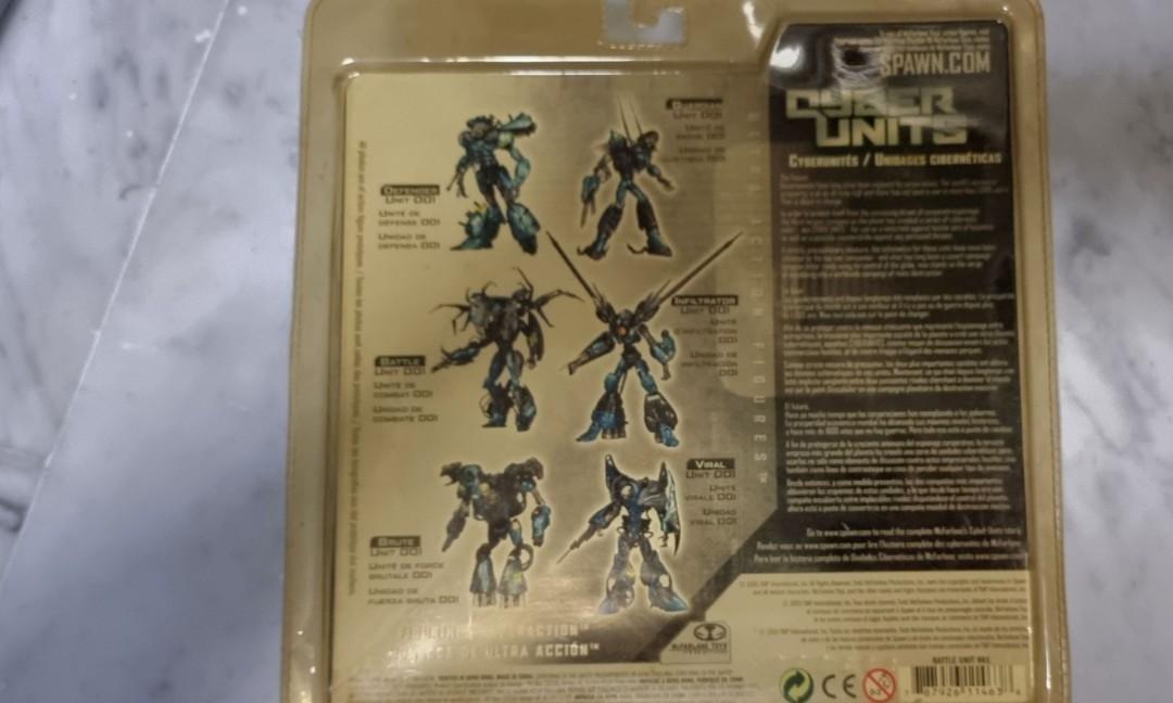 Mcfarlane Cyber units spawn arm, Hobbies & Toys, Toys & Games on Carousell