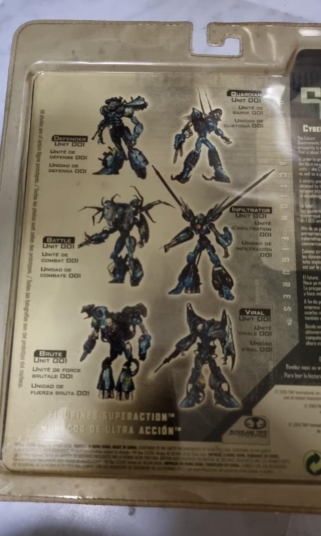 Mcfarlane Cyber units spawn arm, Hobbies & Toys, Toys & Games on Carousell