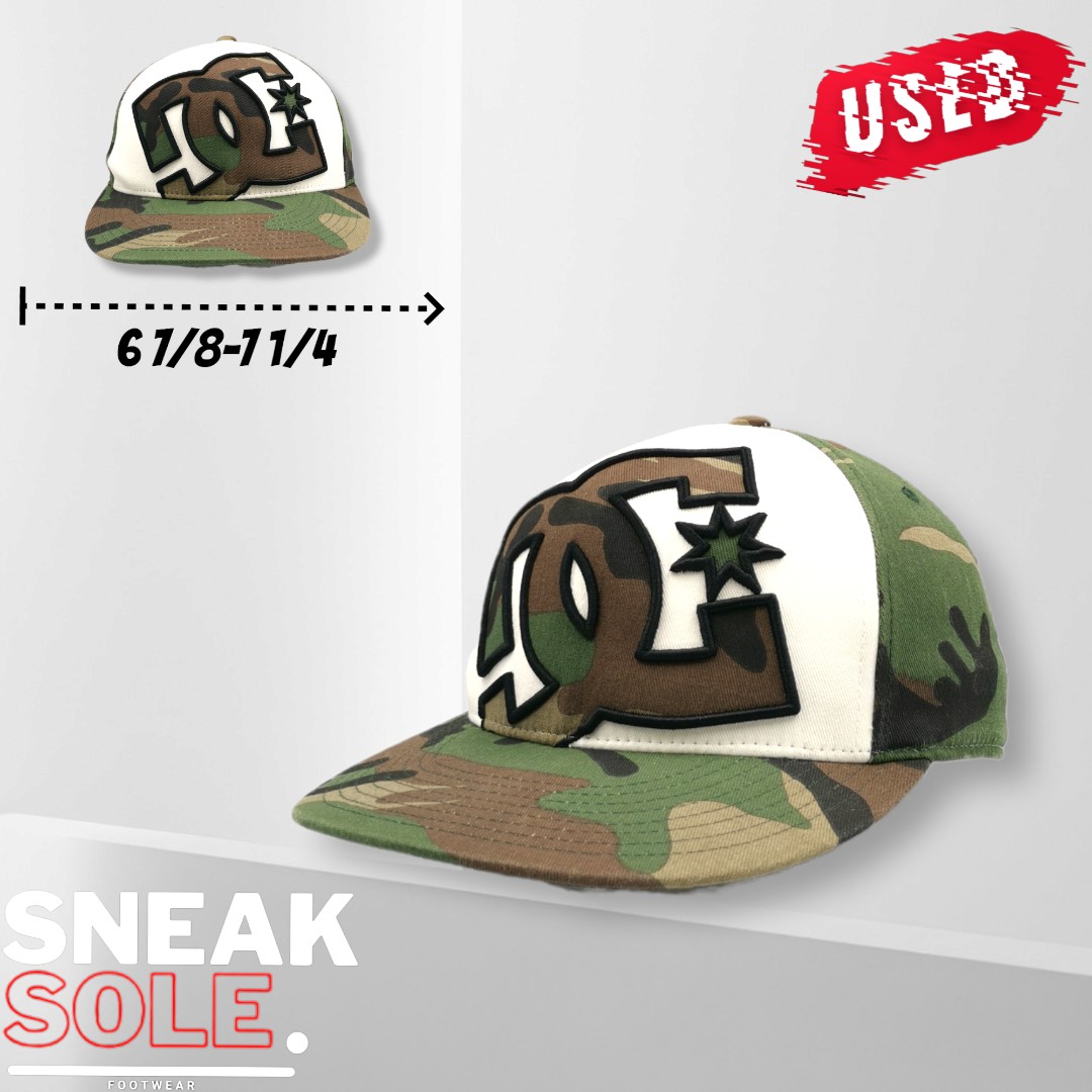 Dc Camo Flexfit, Men's Fashion, Watches & Accessories, Cap & Hats on ...