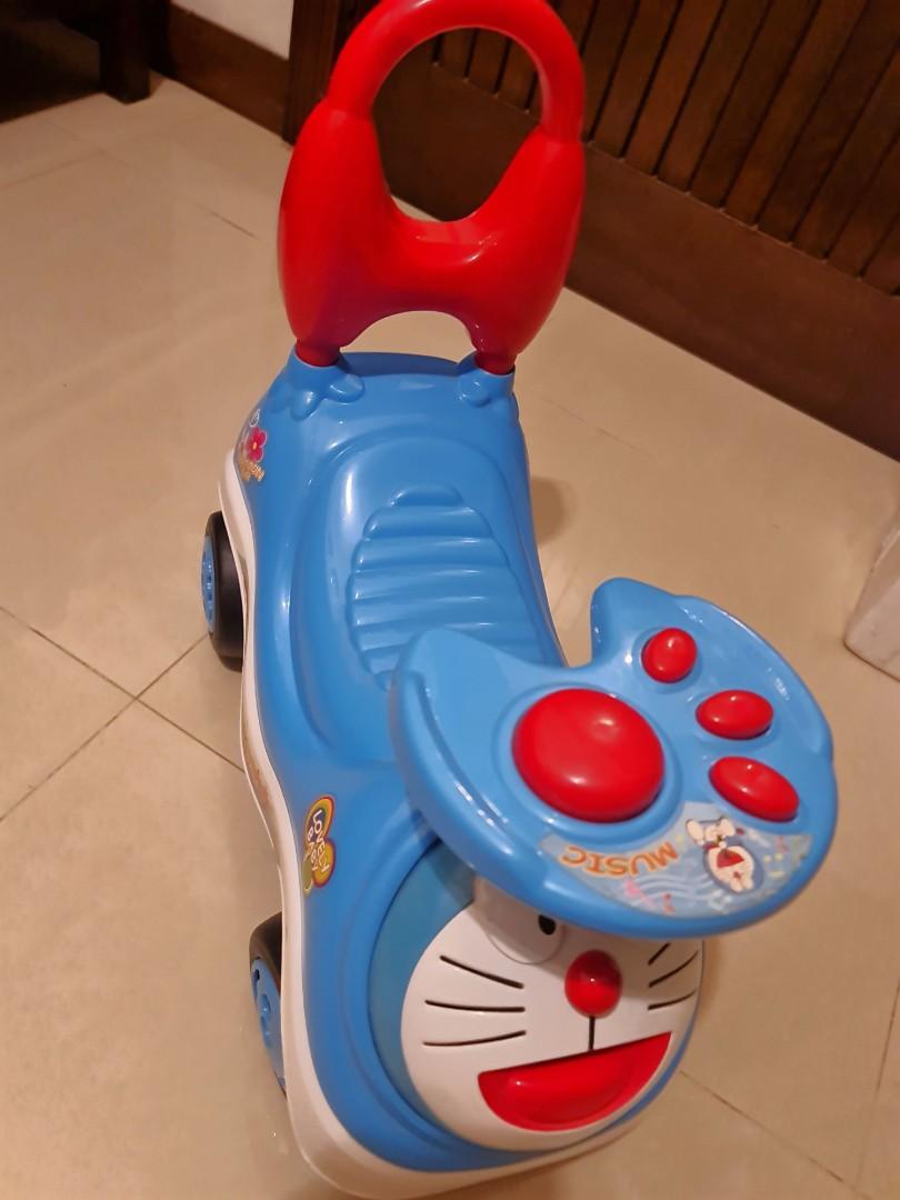 Doraemon Ride On Toy Car with Music, Hobbies & Toys, Toys & Games on ...