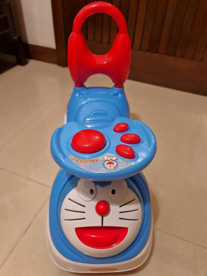 Doraemon Ride On Toy Car with Music, Hobbies & Toys, Toys & Games on ...