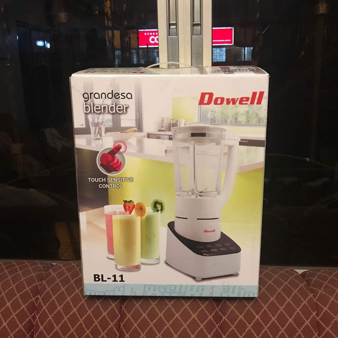Dowell 1.5L Digital Touch Blender Glass Jar fruit vegetables blend, TV ...
