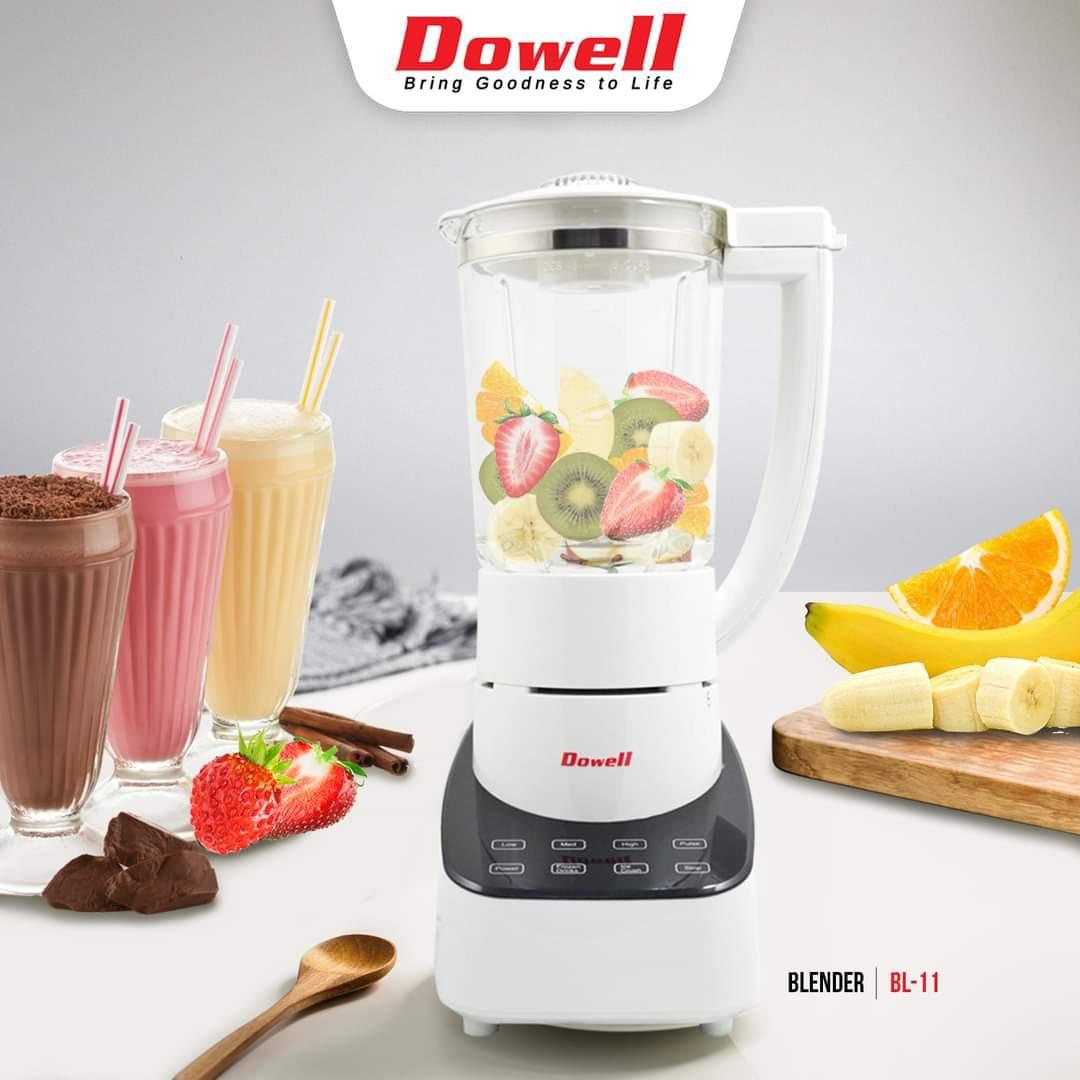Dowell 1.5L Digital Touch Blender Glass Jar fruit vegetables blend, TV ...