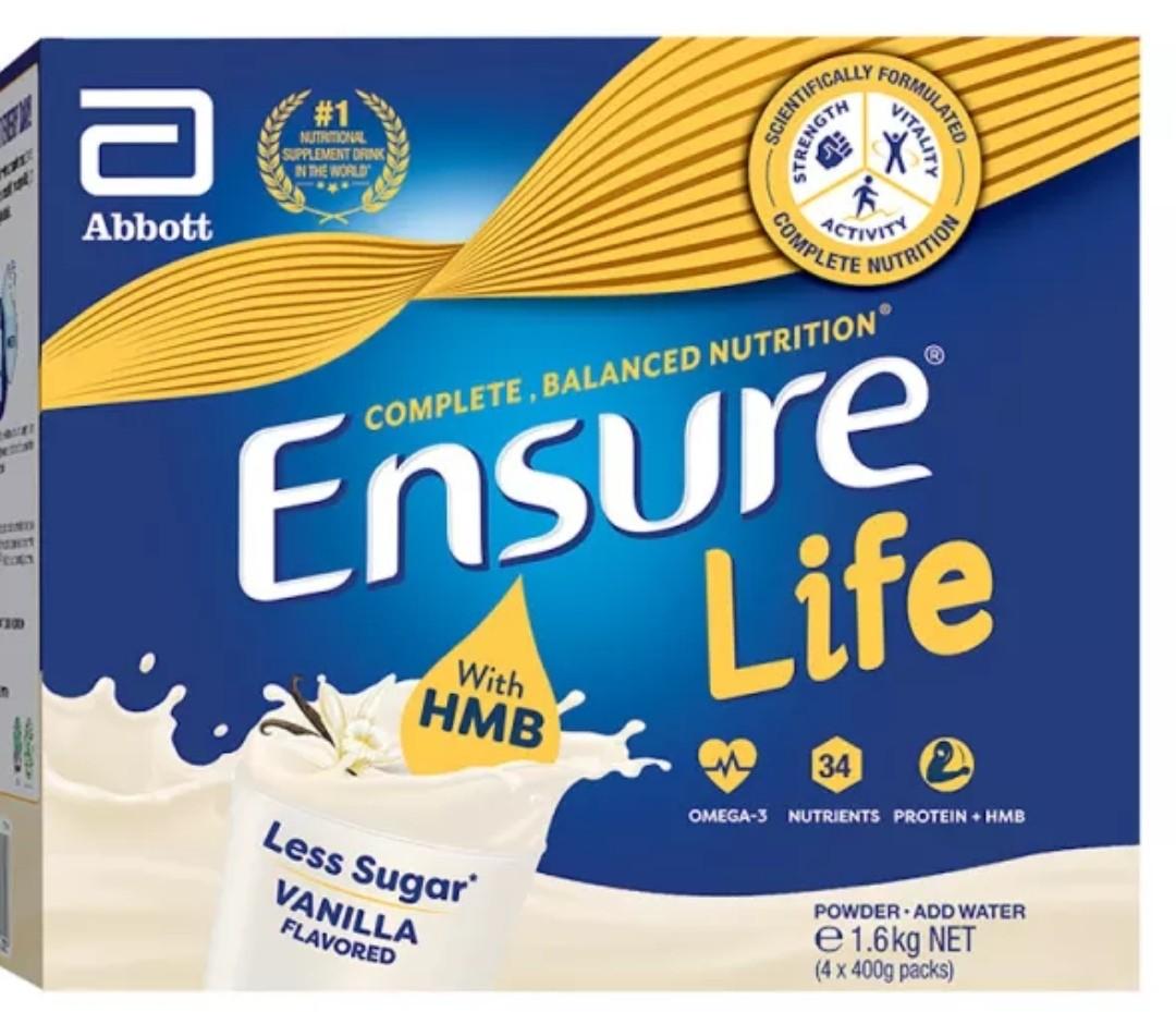 Ensure Life milk powder refill packs, Food & Drinks, Beverages on Carousell