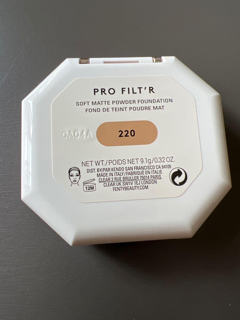 Fenty beauty soft matte powder foundation 220, Beauty & Personal Care ...