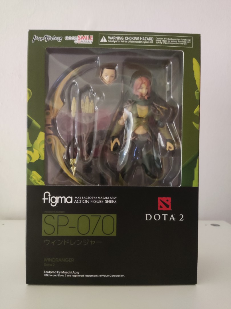 Figma SP-070 Windranger Dota 2, Hobbies & Toys, Toys & Games on Carousell