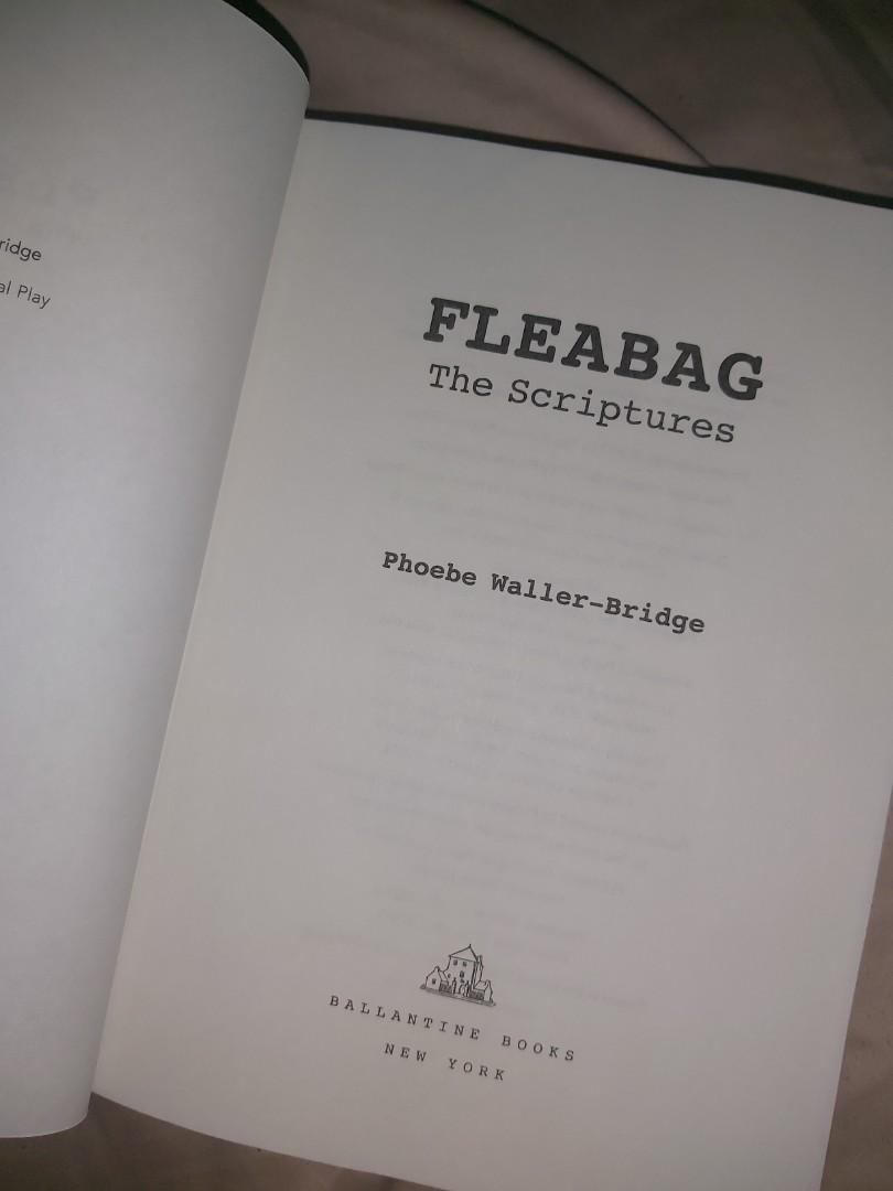 Fleabag the scriptures by phoebe waller bridge, Hobbies & Toys, Books & Magazines, Fiction & Non ...
