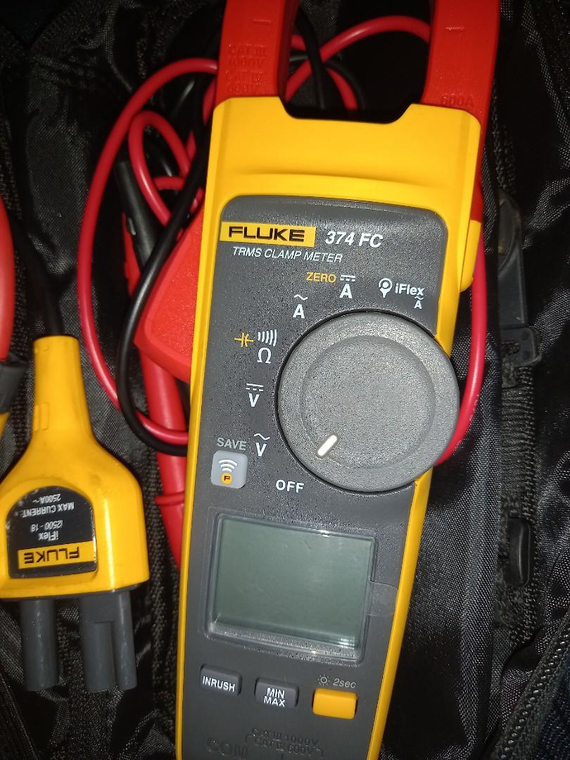 FLUKE 374FC w/ fluke iflex, Commercial & Industrial, Construction ...