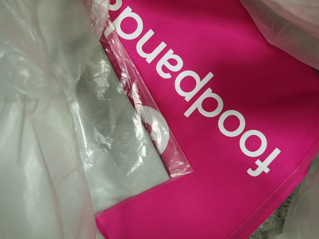 Foodpanda motor rider set, Motorcycles, Motorcycle Accessories on Carousell