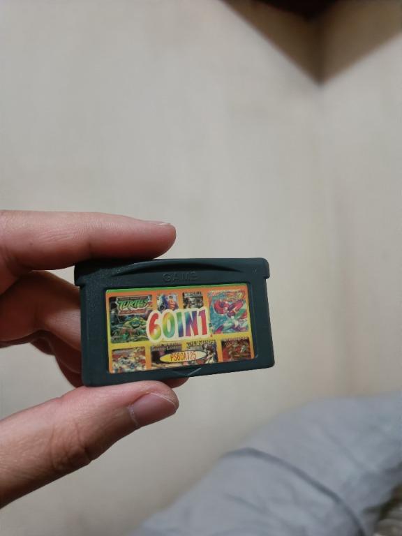 Nintendo Gameboy Advance SP (Light Blue Silver) w/ 5 Game Cartridge ...