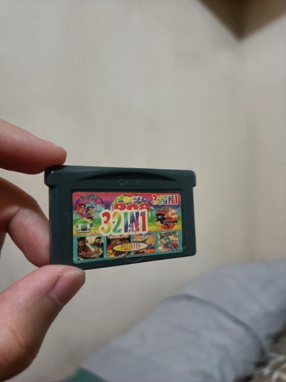 Nintendo Gameboy Advance SP (Light Blue Silver) w/ 5 Game Cartridge ...