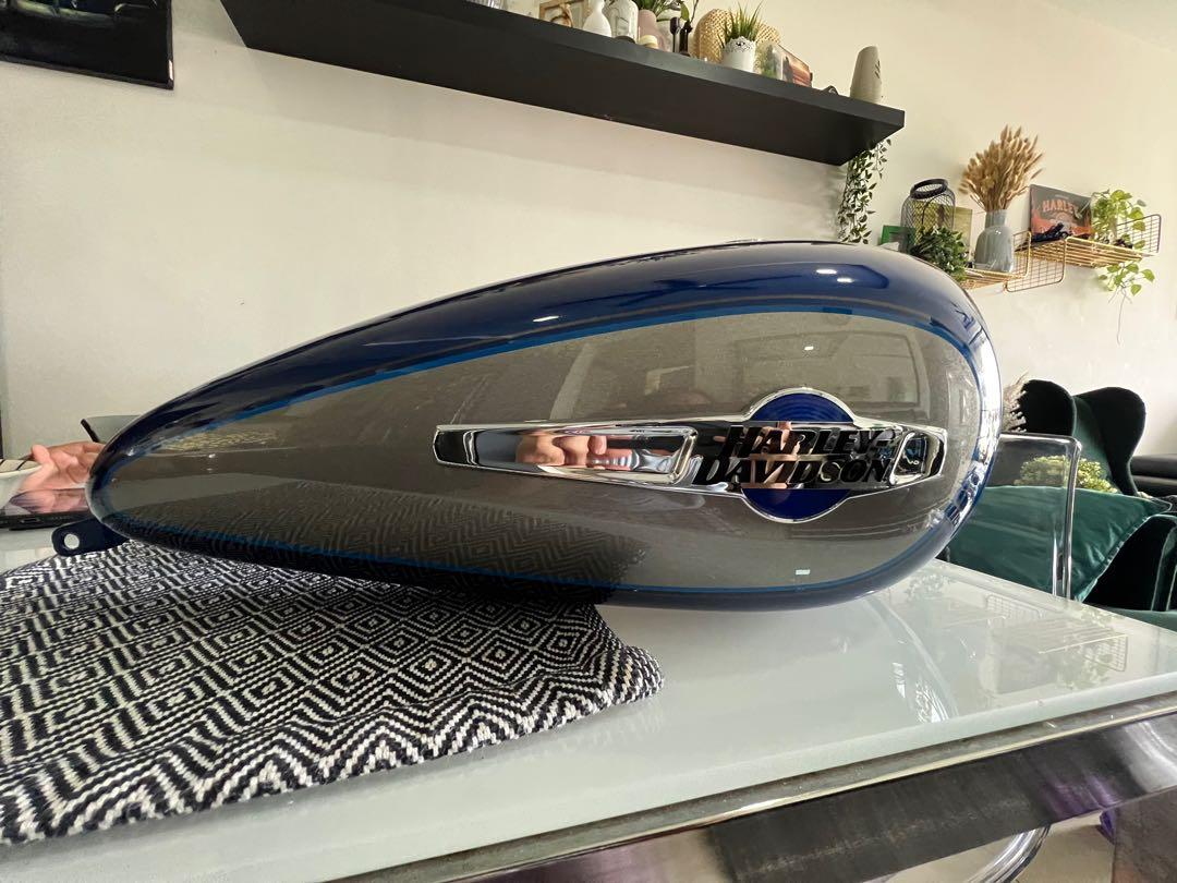 Original Harley Davidson sportster custom tank 4.5 gallons &rear fender ...