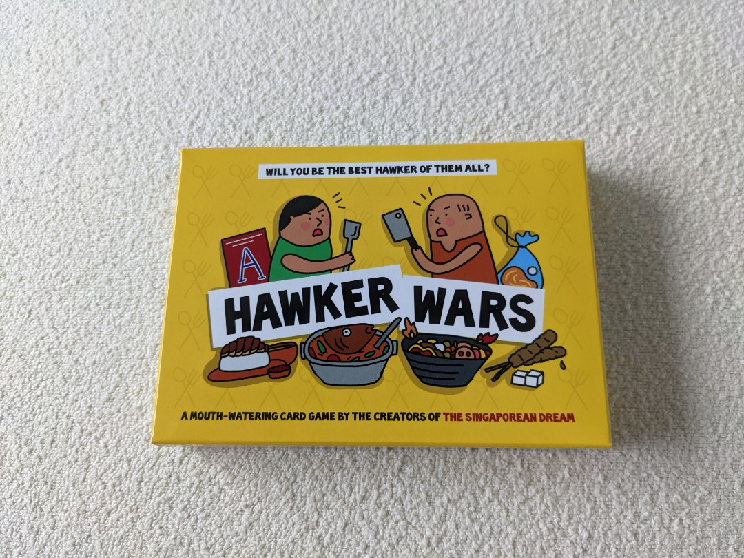 Hawker Wars Card Game, Hobbies & Toys, Toys & Games on Carousell