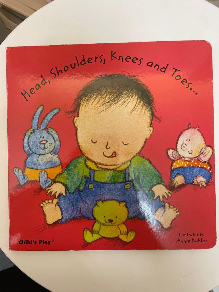 Head Shoulder Knees and Toes, 興趣及遊戲, 書本 & 文具, 小朋友書 - Carousell