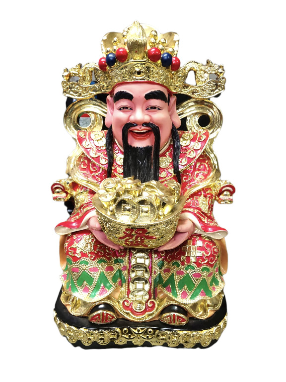 TP-HENG ONG HUAT AH!!! RESIN FORTUNE GOD DISPLAY 47CM, Hobbies & Toys ...