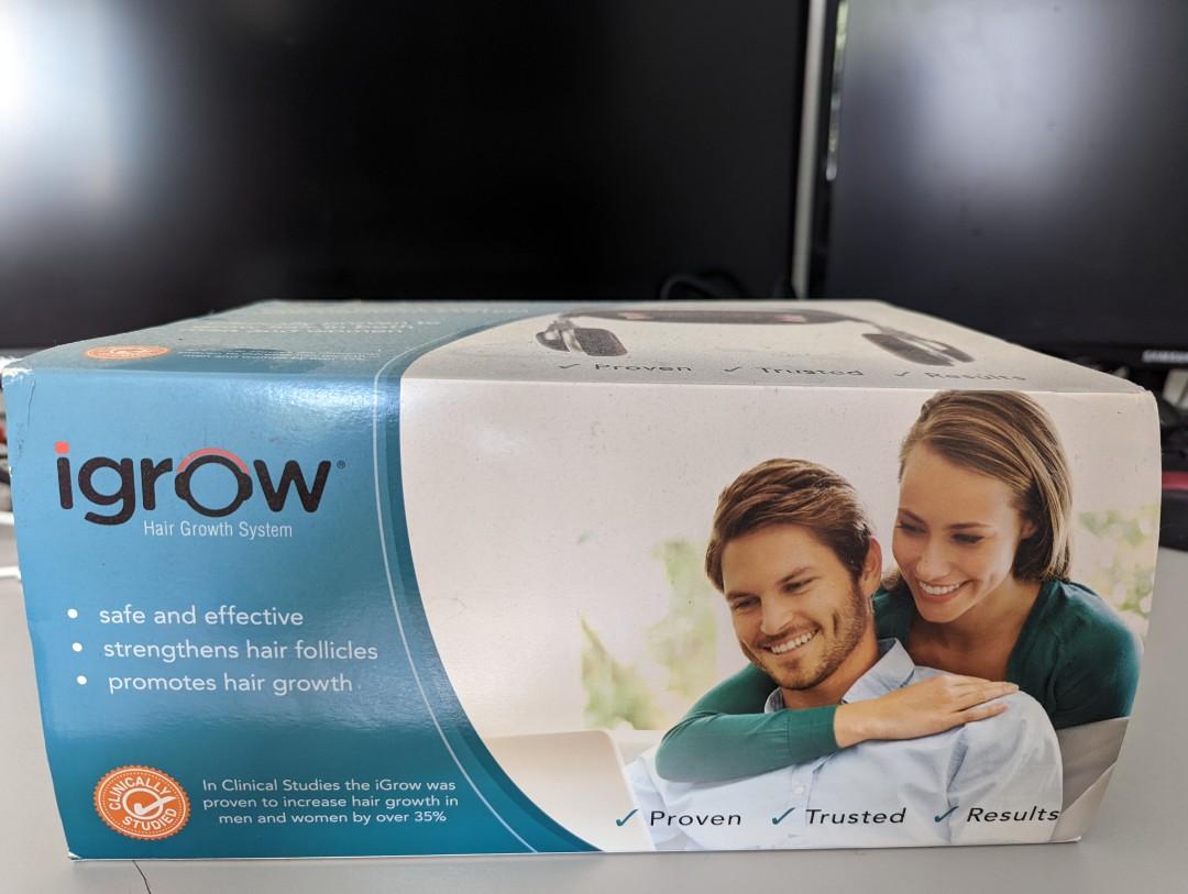 Igrow Laser Helmet, Beauty & Personal Care, Hair on Carousell