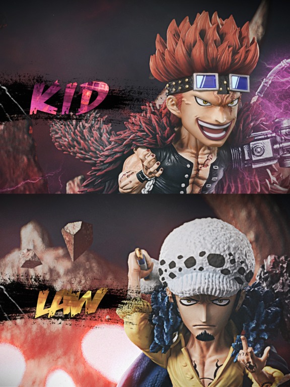【In Stock】 One Piece G5 Studio Eustass Kid Trafalgar Water Law Ghost ...