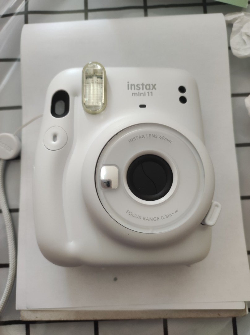 INSTAX MINI 11 with new battery and casing plus lace, Photography ...