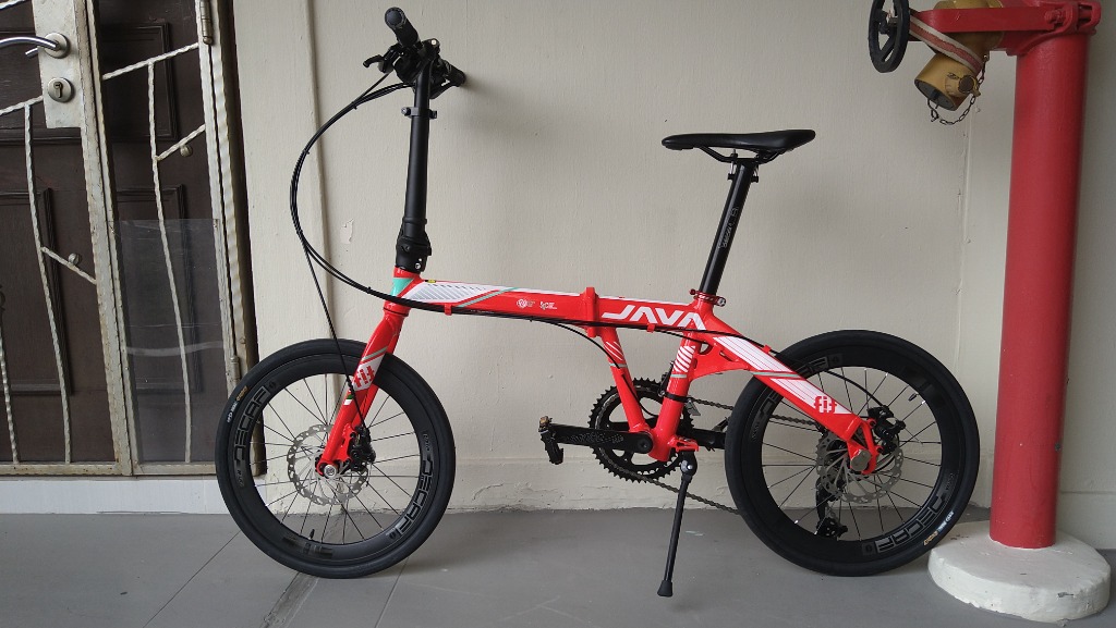 Java FIT folding bike foldie bike, Sports Equipment, Bicycles & Parts ...