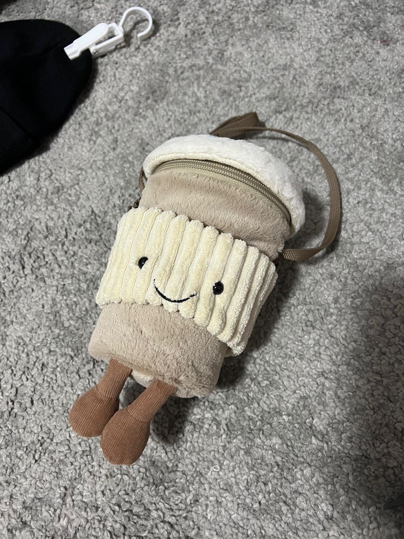 Jellycat Amusable Coffee to go Bag, Women's Fashion, Bags & Wallets ...