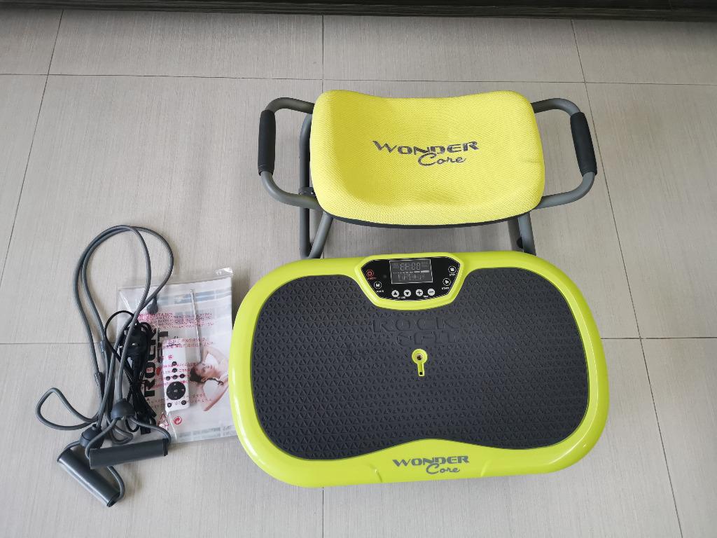 JML WonderCore Rock N Fit Vibration Shaper, Sports Equipment, Exercise ...